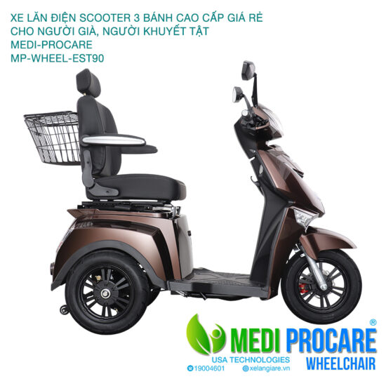 Xe điện 3 bánh, xe ba bánh điện, xe máy điện 3 bánh giá rẻ cho người ...