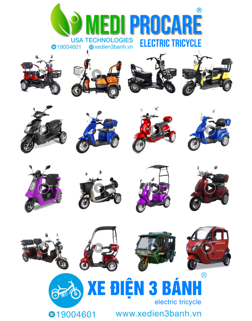 Hướng dẫn cách chọn mua xe lăn điện cao cấp giá rẻ cho người già, người khuyết tật - Xe điện 3 ...