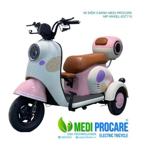 Xe điện 3 bánh, xe ba bánh điện, xe máy điện 3 bánh 3 chỗ ngồi giá rẻ ...